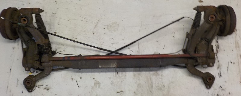 Rear axle PEUGEOT 206 Hatchback (2A/C) 1.4 HDi eco 70 1172683 | B-Parts