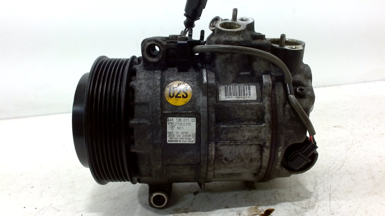 AC compressor PORSCHE PANAMERA (970) 4.8 Turbo 10670921 | B-Parts