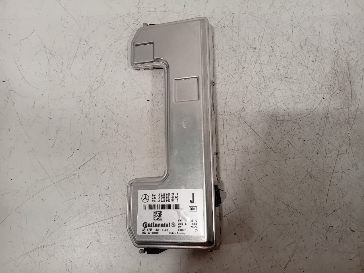 Electronic module MERCEDES-BENZ C-CLASS (W205) C 350 e (205.047 ...