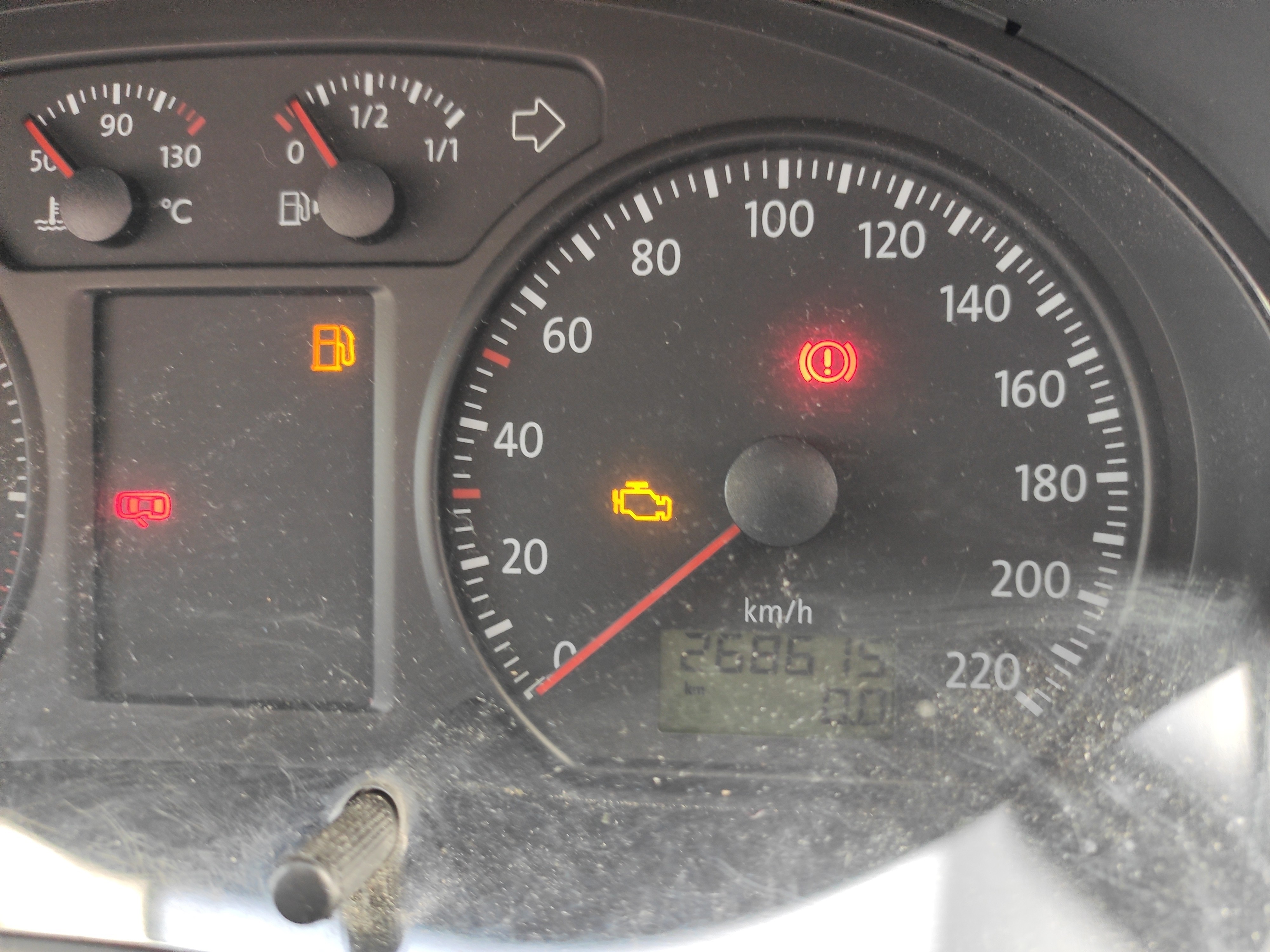 Instrument cluster VW POLO (9N_) 1.6 16V 9631228 | B-Parts