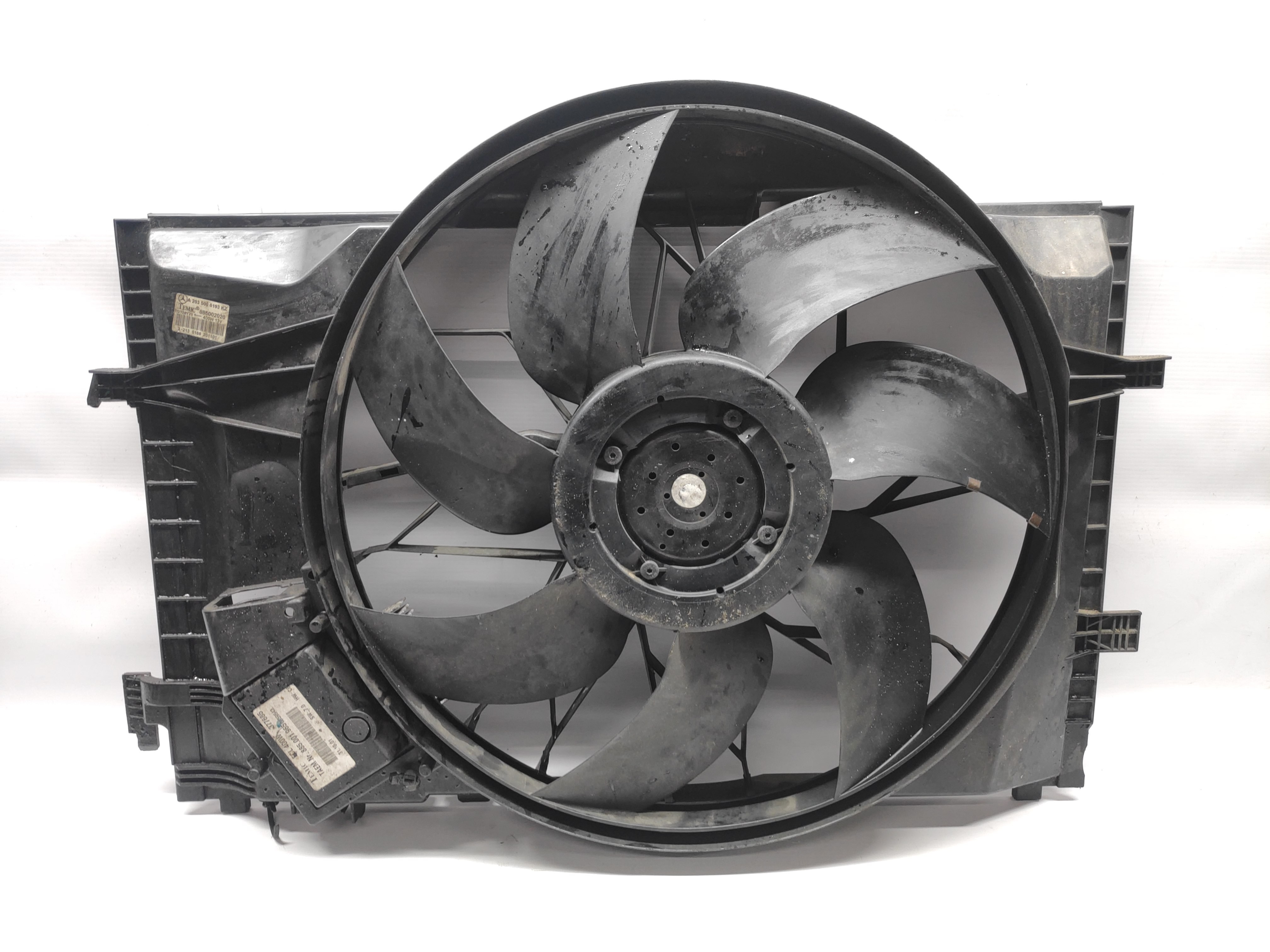 Radiator fan MERCEDES-BENZ C-CLASS T-Model (S203) C 220 CDI (203.206 ...