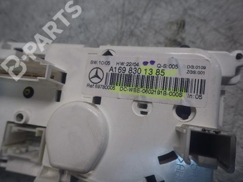 Klimabedienteil MERCEDES-BENZ A-CLASS (W169) A 180 CDI (169.007, 169. ...