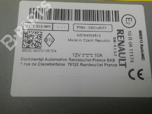Radio RENAULT CAPTUR I (J5_, H5_) 1.5 dCi 90 5632427 | B-Parts
