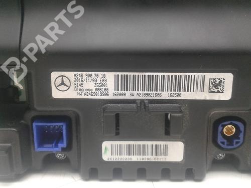 Display monitor MERCEDES-BENZ A-CLASS (W176) A 180 CDI / d (176.012 ...