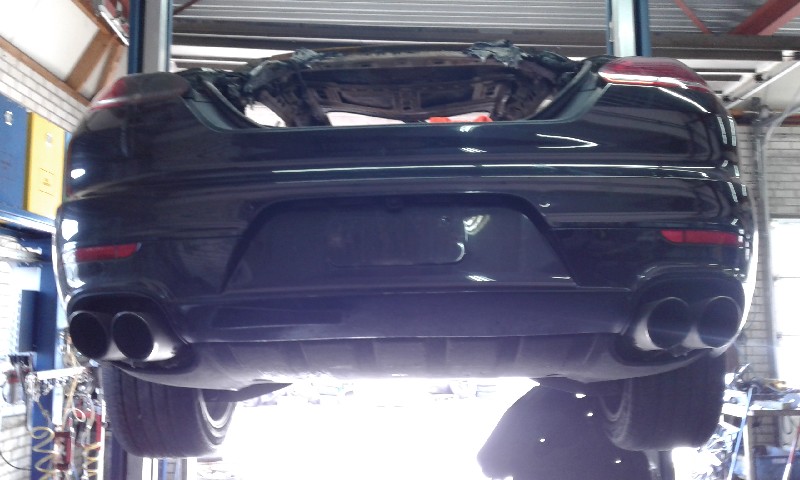 Rear bumper PORSCHE PANAMERA (970) 4.8 Turbo |97050561101|| | B-Parts