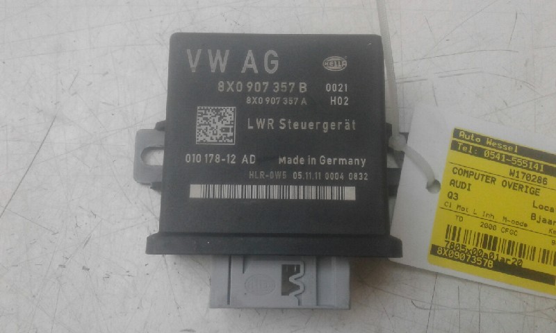 Steuergerät AUDI Q3 (8UB, 8UG) 2.0 TDI quattro 4749945 | B-Parts
