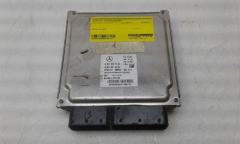 Engine control unit (ECU) MERCEDES-BENZ A-CLASS (W176) A 220 CDI (176. ...