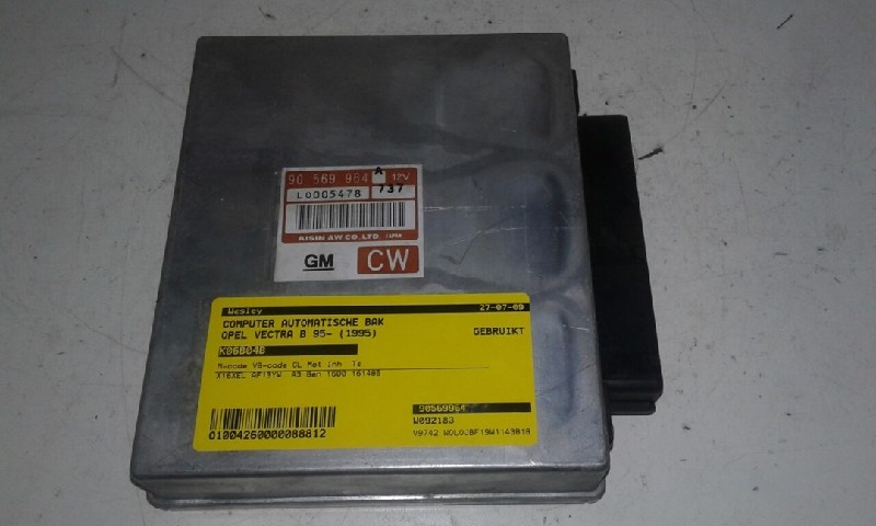 Automatic gearbox ECU OPEL VECTRA B (J96) 1.6 i 16V (F19) 6505727 | B-Parts