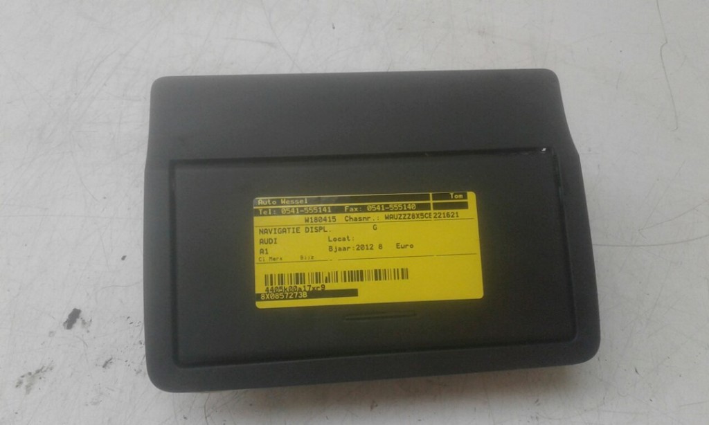Display monitor AUDI A1 (8X1, 8XK) 1.6 TDI 4777251 | B-Parts