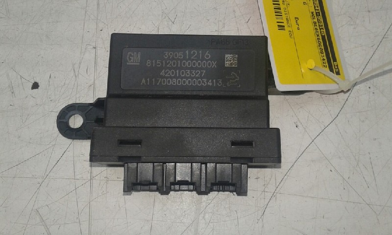 Steuergerät OPEL ASTRA K (B16) 1.6 CDTi (68) OPEL: 39051216 | B-Parts