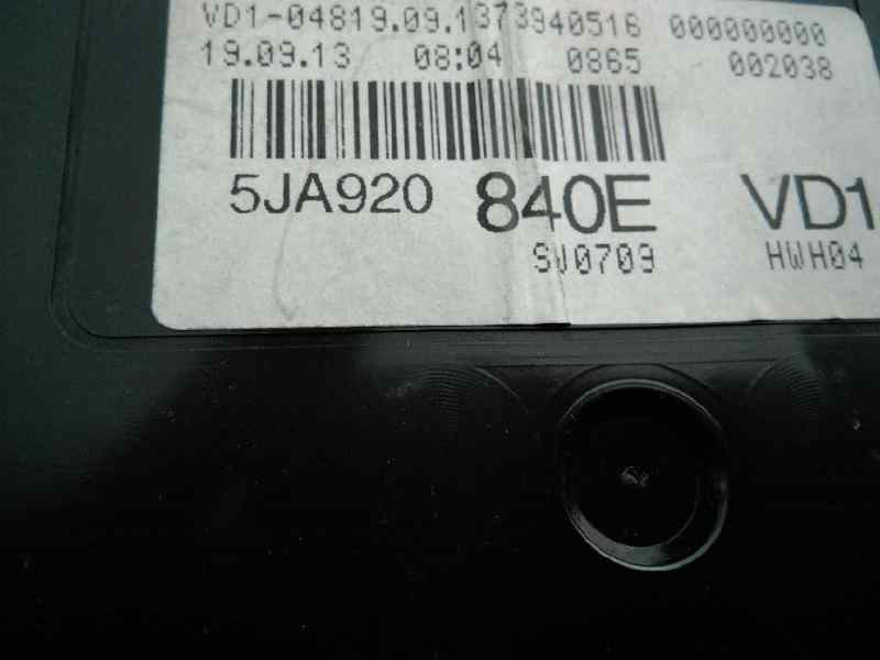 Instrument cluster SKODA RAPID (NH3, NK3, NK6) 1.6 TDI 5327391 | B-Parts