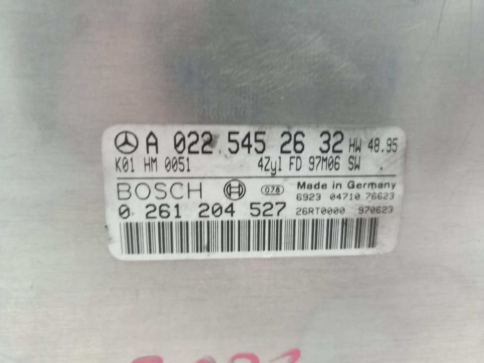 Engine control unit (ECU) MERCEDES-BENZ SLK (R170) 230 Kompressor (170. ...