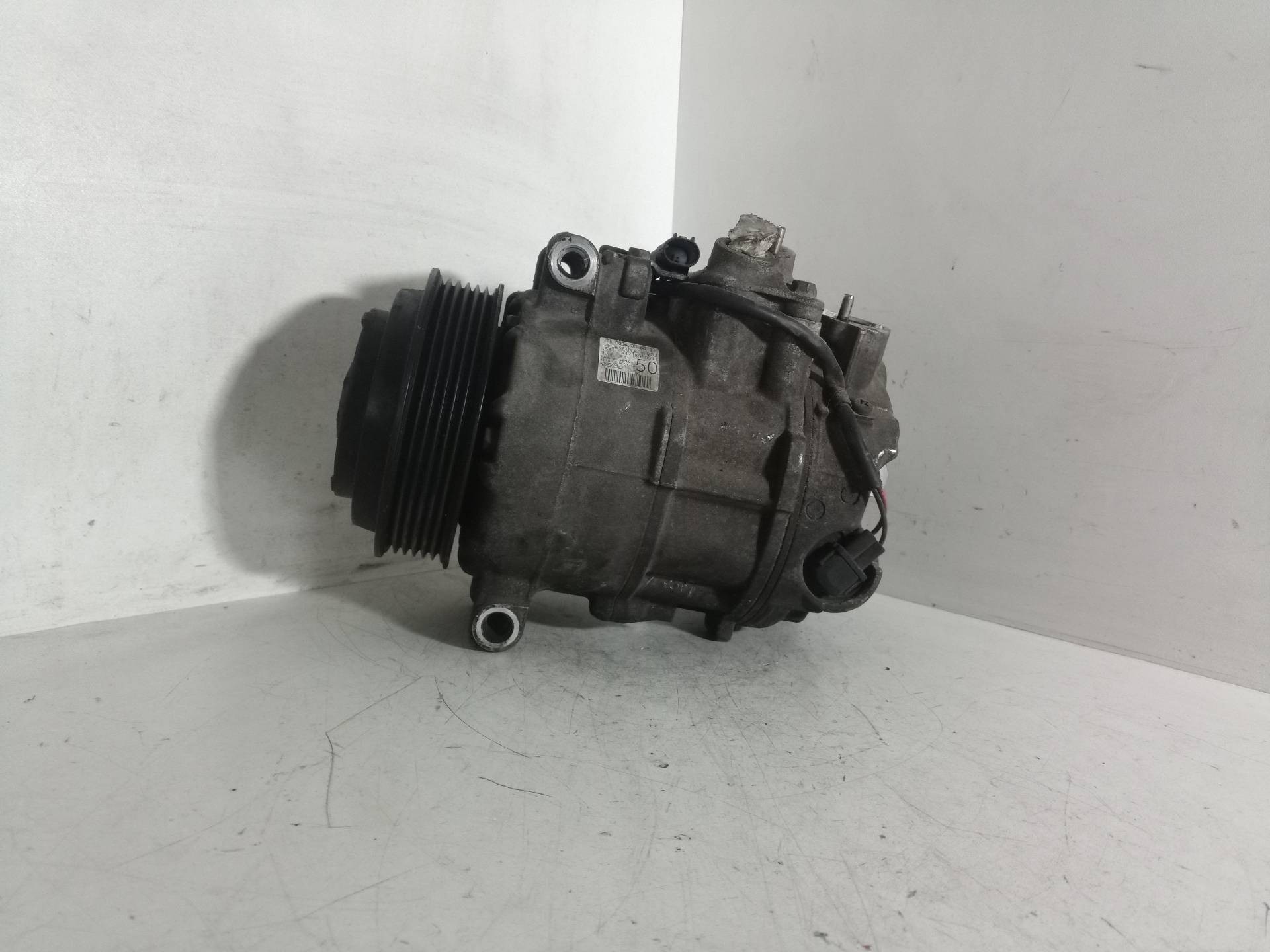 AC compressor MERCEDES-BENZ C-CLASS (W204) C 220 CDI (204.002) 10771485 ...