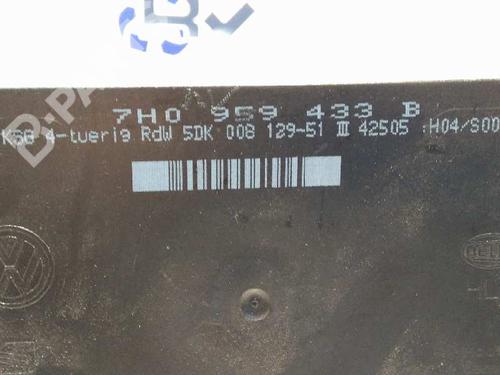 Comfort control module VW TRANSPORTER T5 Van (7HA, 7HH, 7EA, 7EH) 1.9 ...