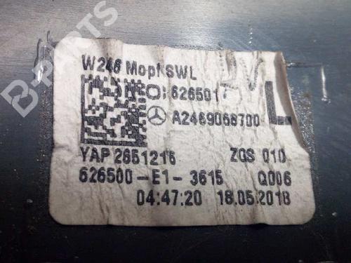 Left taillight MERCEDES-BENZ B-CLASS (W246, W242) B 200 CDI / d (246. ...