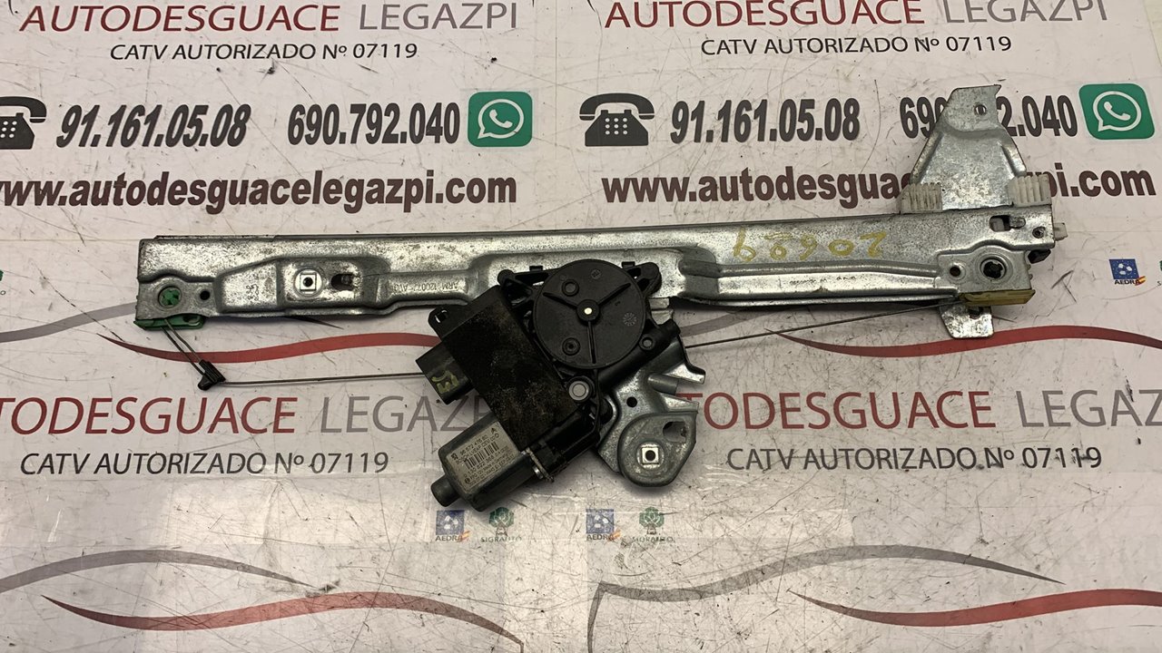Front left window mechanism PEUGEOT 308 I (4A_, 4C_) 1.6 16V 11007858 ...