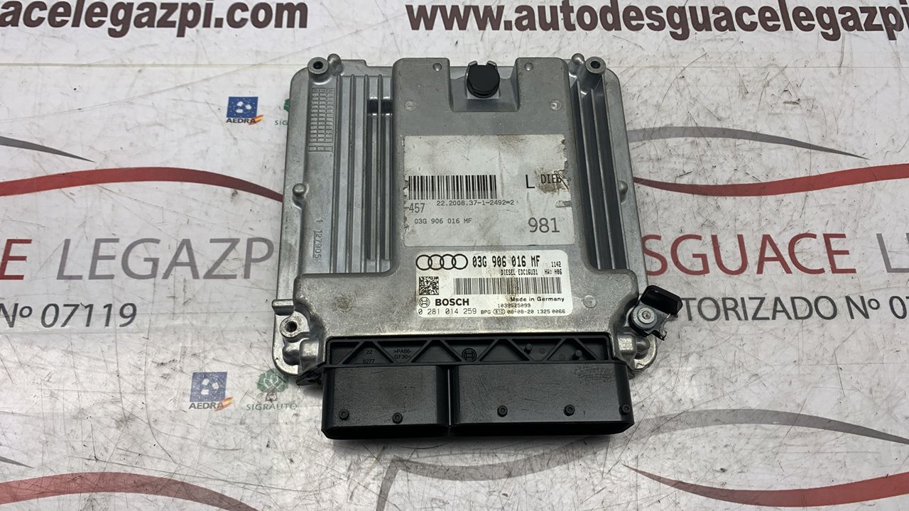 Engine control unit (ECU) AUDI A6 C6 (4F2) 2.0 TDI 11008437 | B-Parts