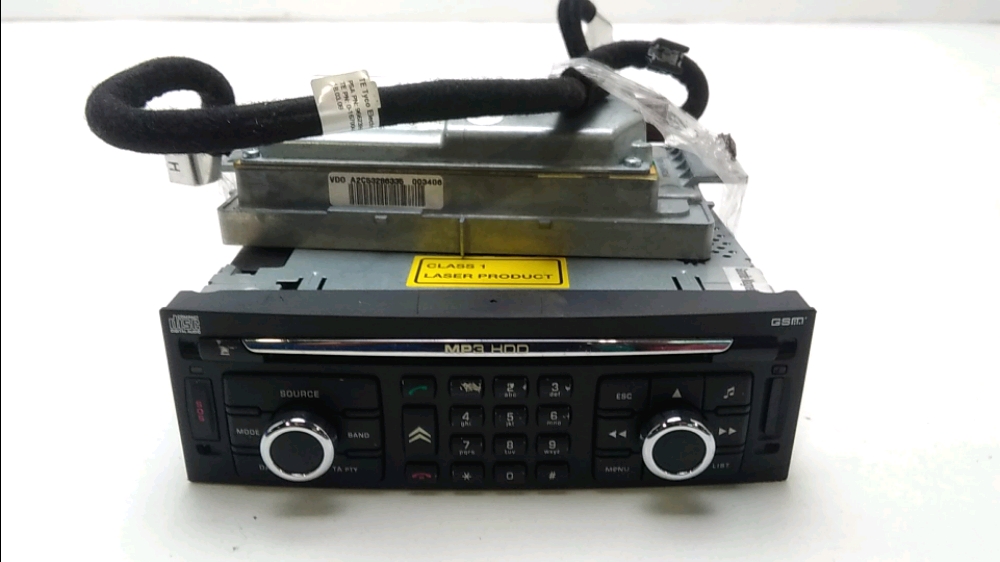 Radio CITROËN C5 III (RD_) 1.6 HDi 110 (RD9HZC) 17869432 | B-Parts