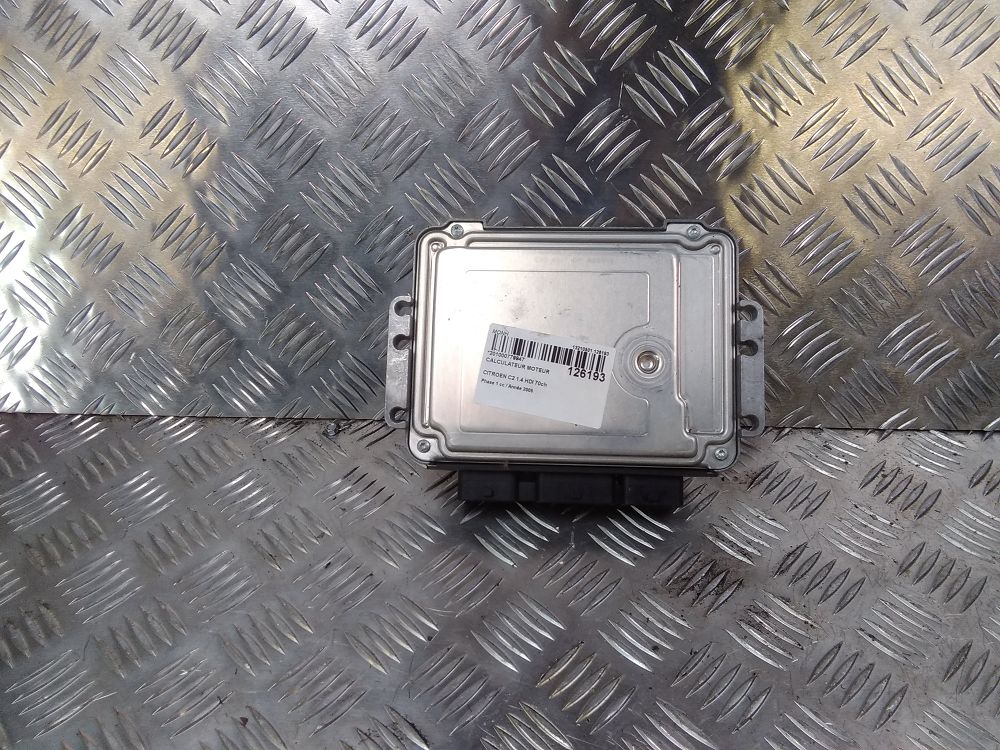 Engine control unit (ECU) CITROËN C2 (JM_) 1.4 HDi 11522798 | B-Parts