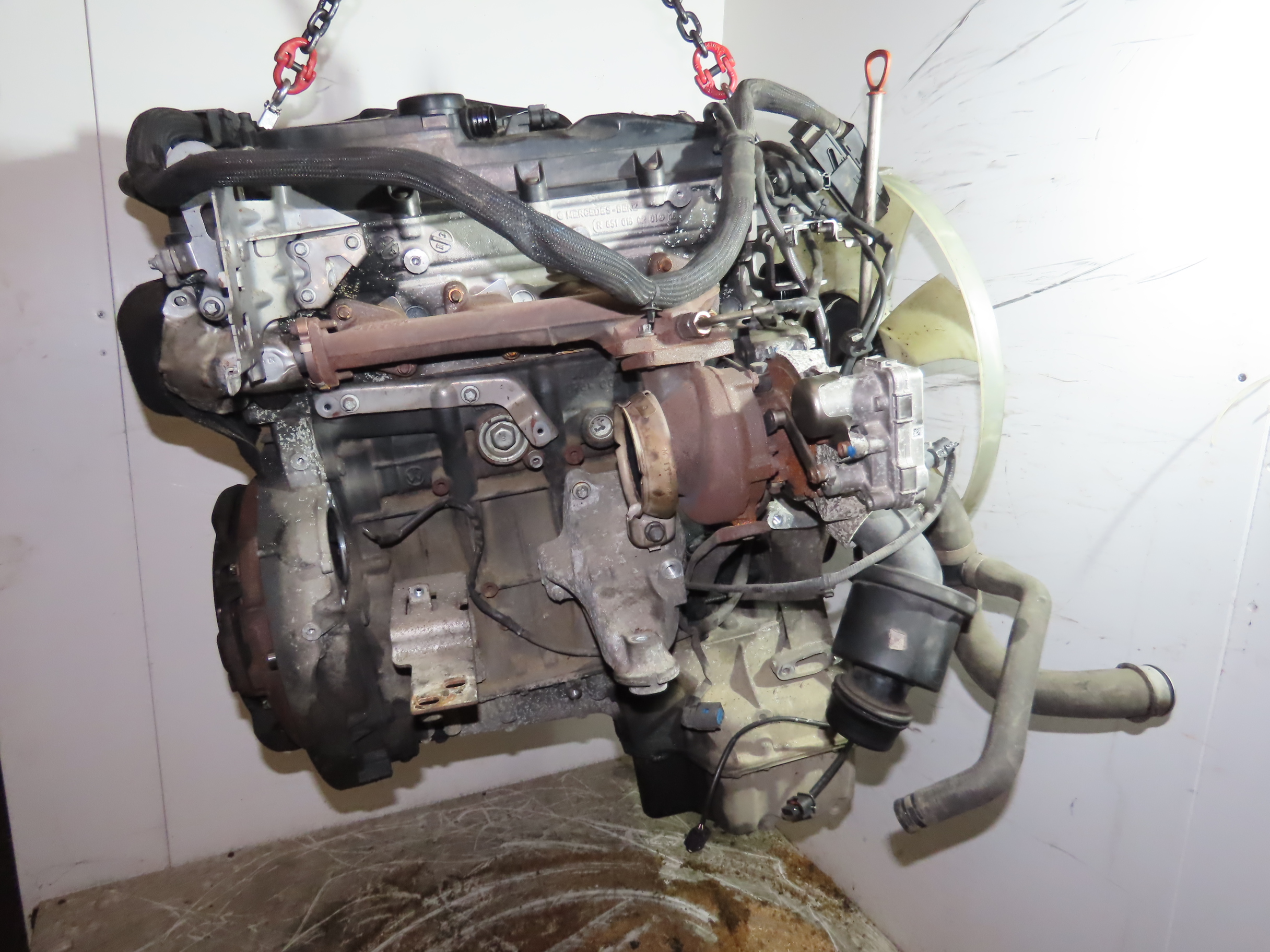 Engine MERCEDES-BENZ SPRINTER 3,5-t Van (B906) 310 CDI (906.631, 906. ...