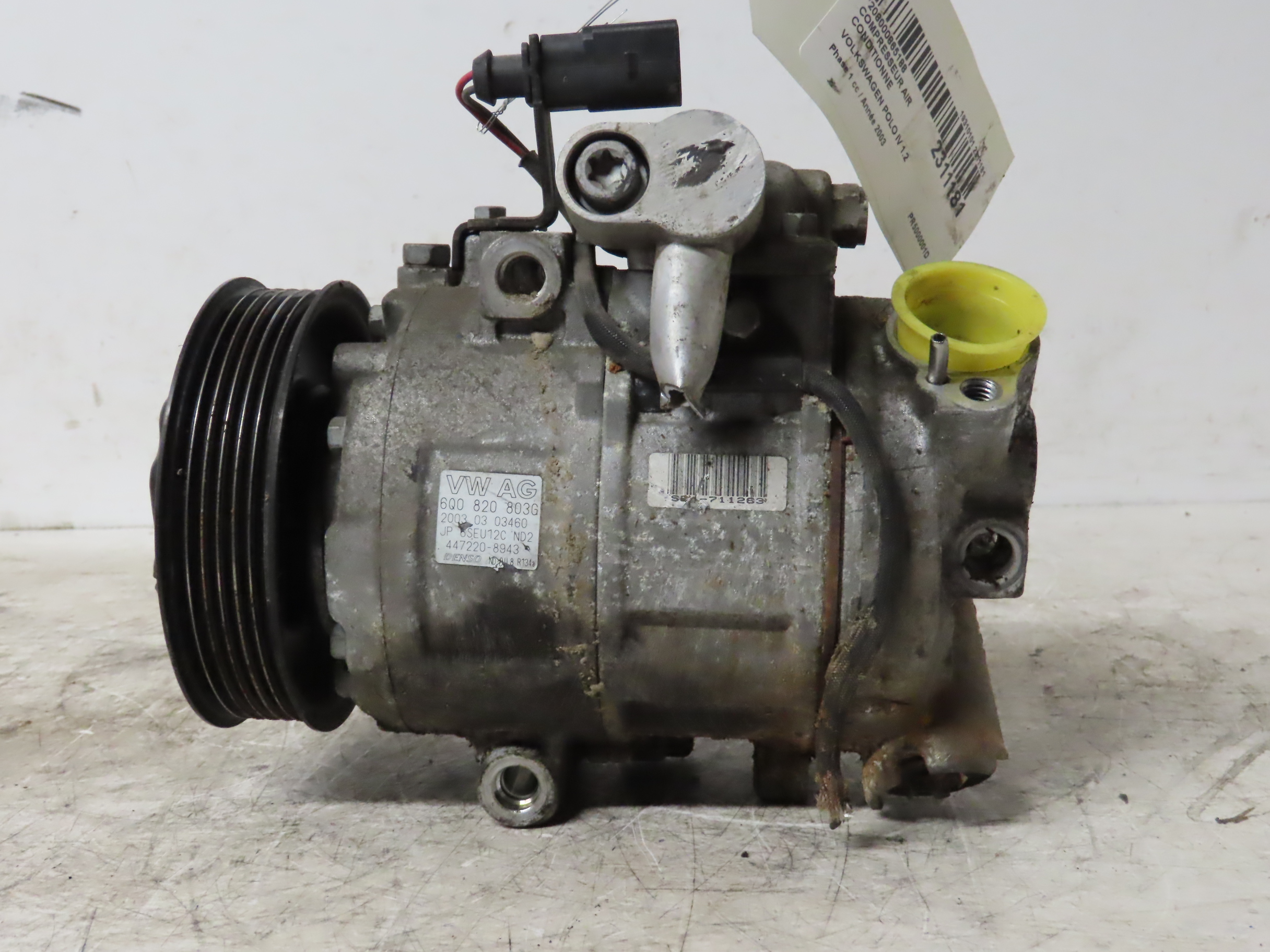 AC compressor VW POLO IV (9N_, 9A_) 1.2 12V 16211255 | B-Parts