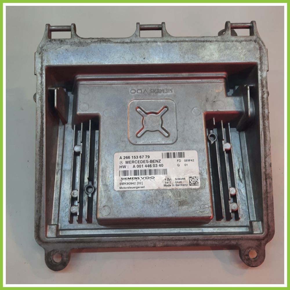 Engine control unit (ECU) MERCEDES-BENZ A-CLASS (W169) A 150 (169.031 ...