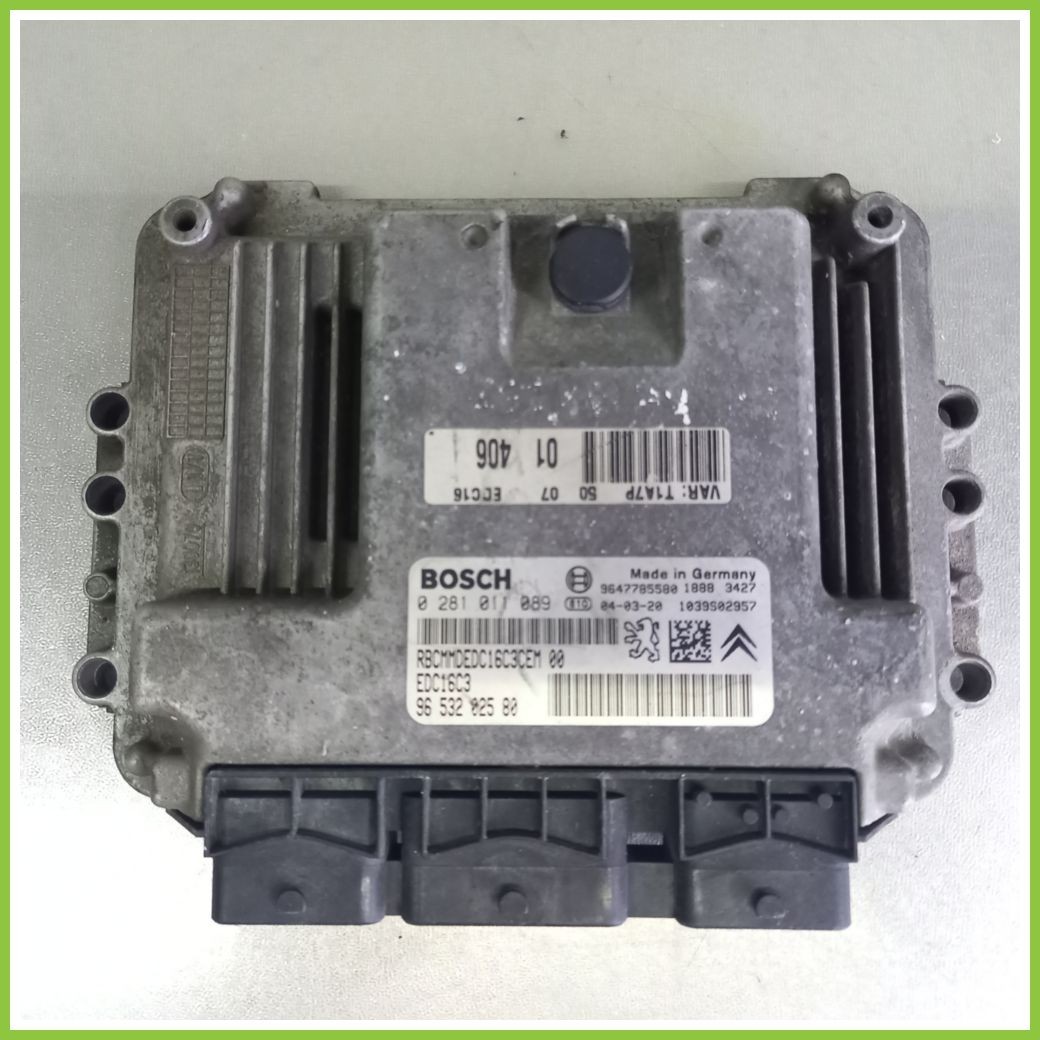 Engine control unit (ECU) PEUGEOT 206 Hatchback (2A/C) 1.4 HDi eco 70 ...