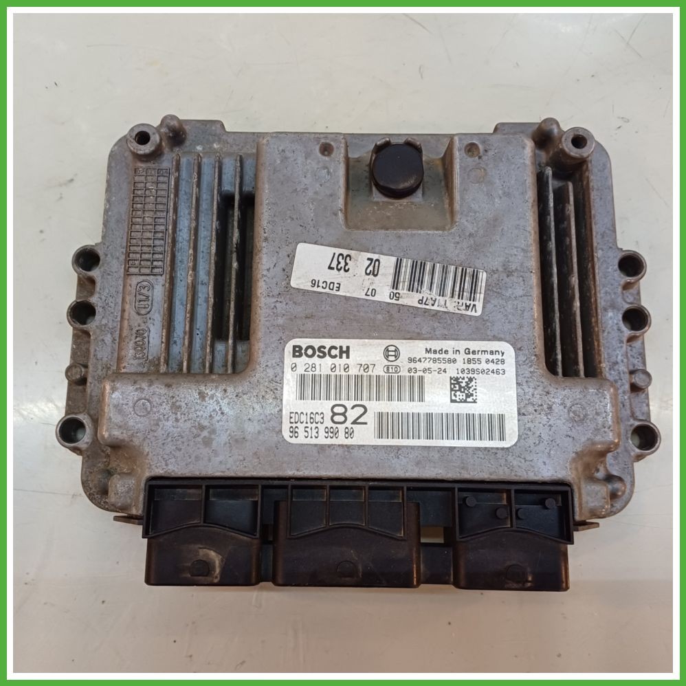 Engine control unit (ECU) PEUGEOT 206 Hatchback (2A/C) 1.4 HDi eco 70 ...