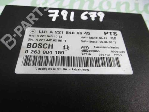 Electronic module MERCEDES-BENZ S-CLASS (W221) S 500 (221.071, 221.171 ...