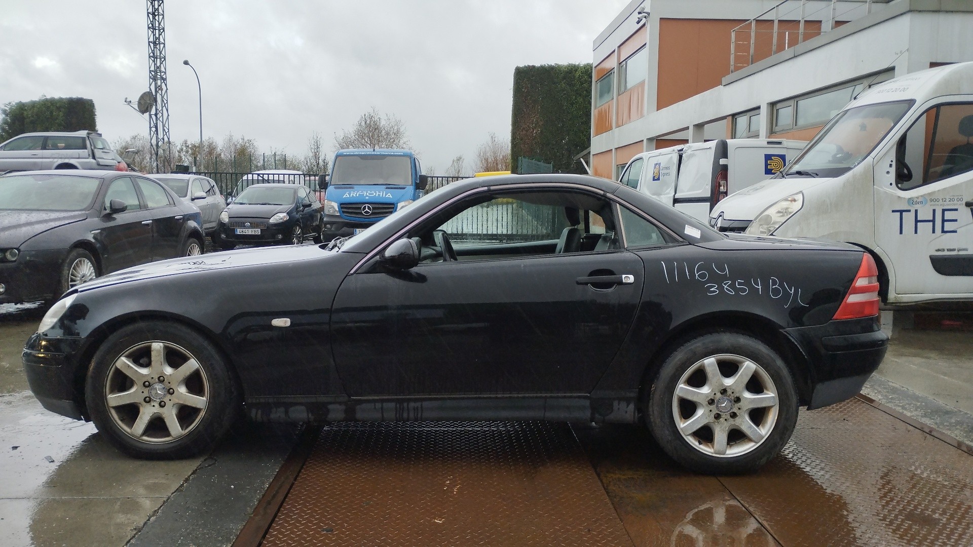 AC radiator MERCEDES-BENZ SLK (R170) 16805402 | B-Parts