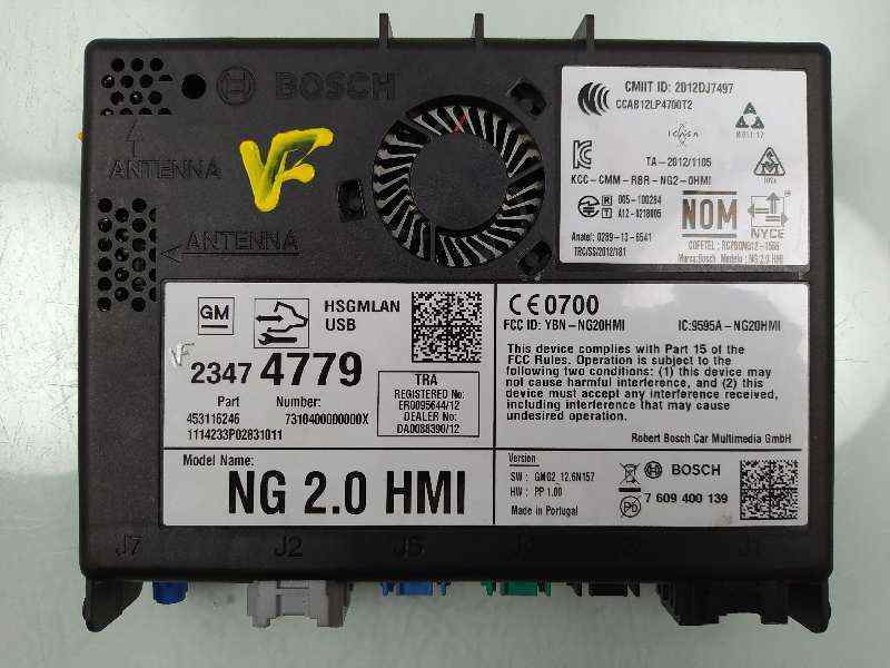 Electronic module OPEL INSIGNIA A Sports Tourer (G09) 6024789 | B-Parts