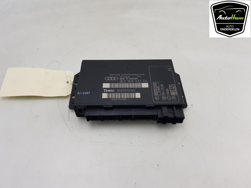Comfort control module AUDI A4 B7 Avant (8ED) 2.0 TFSI quattro 14984743 ...