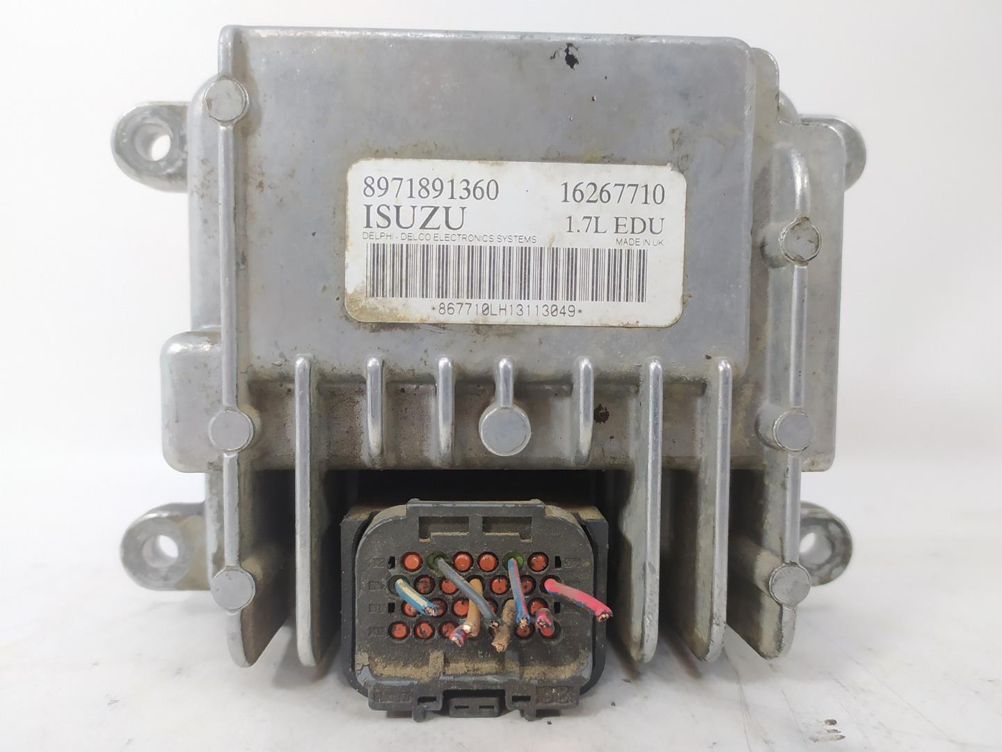 Engine control unit (ECU) OPEL CORSA C (X01) 1.7 DI (F08, F68) 12342899 ...