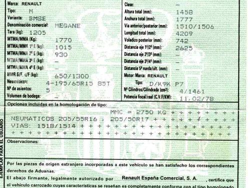 Engine control unit (ECU) RENAULT MEGANE II (BM0/1_, CM0/1_) 1.5 dCi ...