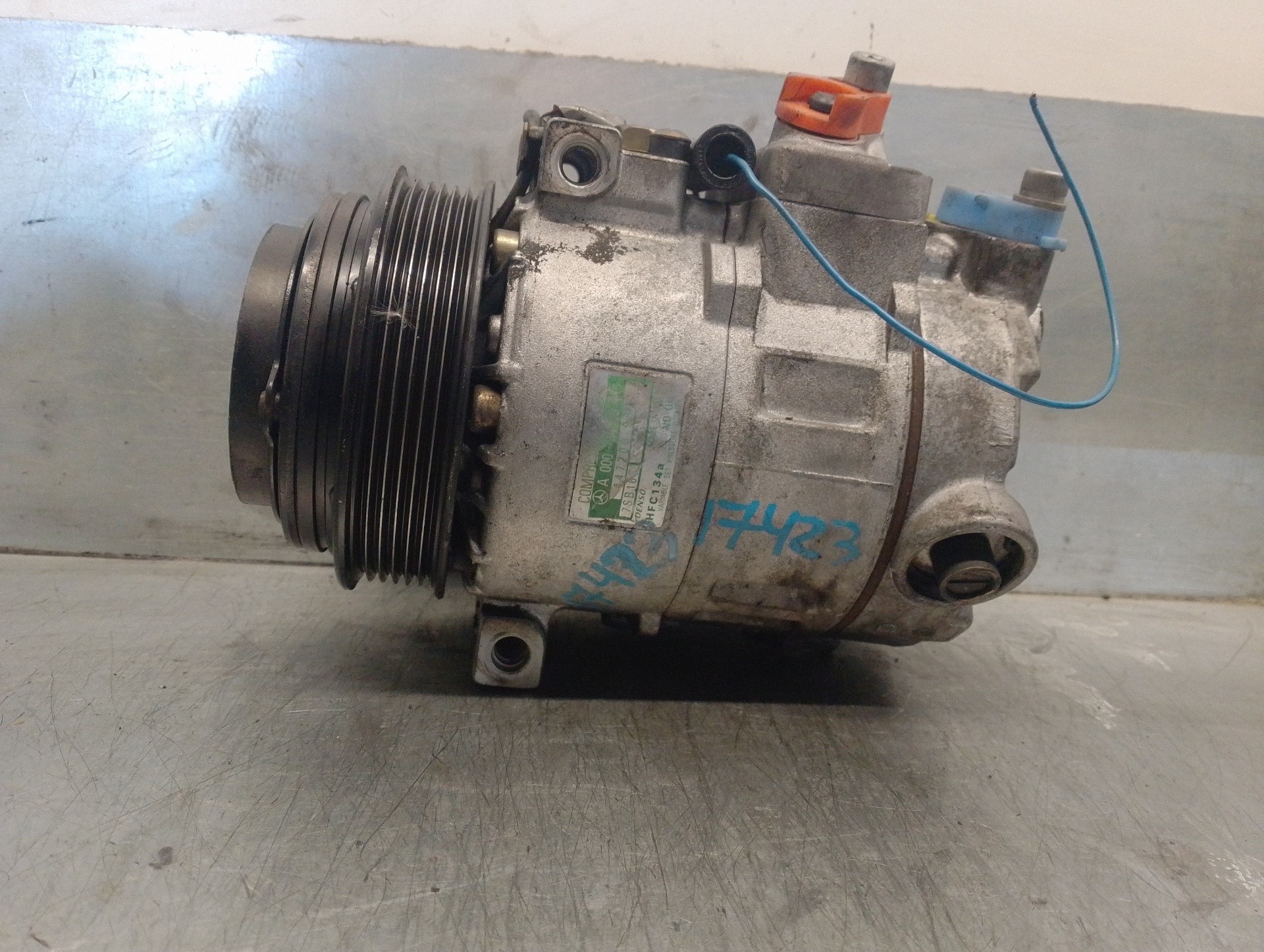 AC compressor MERCEDES-BENZ E-CLASS (W210) E 290 Turbo-D (210.017 ...