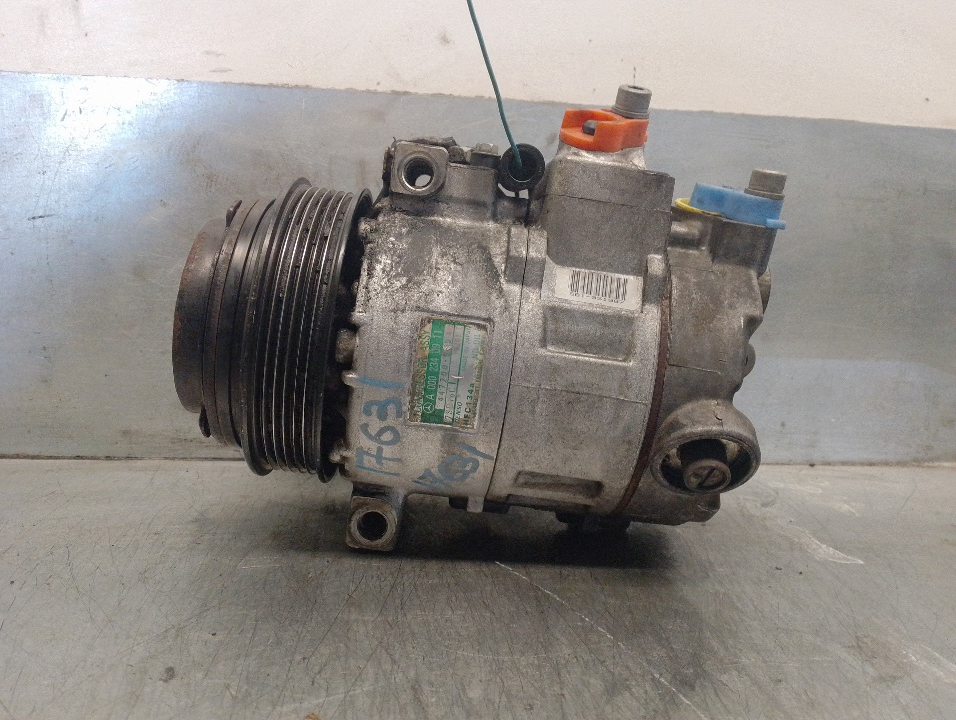 AC compressor MERCEDES-BENZ CLK (C208) CLK 320 (208.365) 12595726 | B-Parts