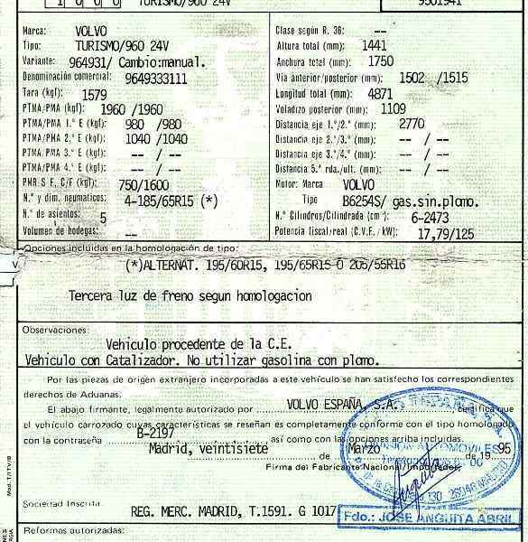 Rear differential VOLVO 960 II (964) 2.5 P1216470 | H101166 | 3.91 | B ...