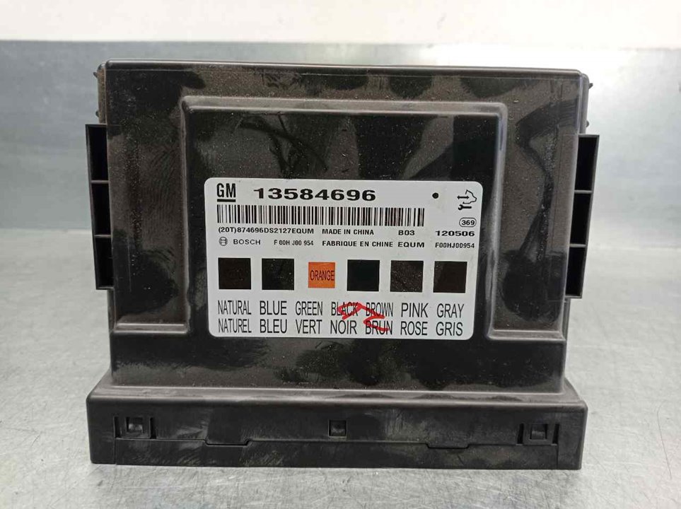 Engine control unit (ECU) CHEVROLET CRUZE (J300) 2.0 CDI 9727510 | B-Parts
