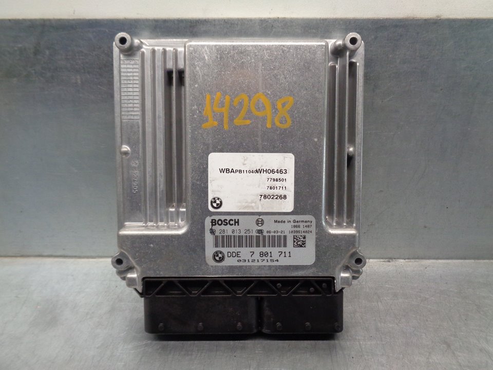 Engine control unit (ECU) BMW X3 (E83) 2.0 d 8674414 | B-Parts