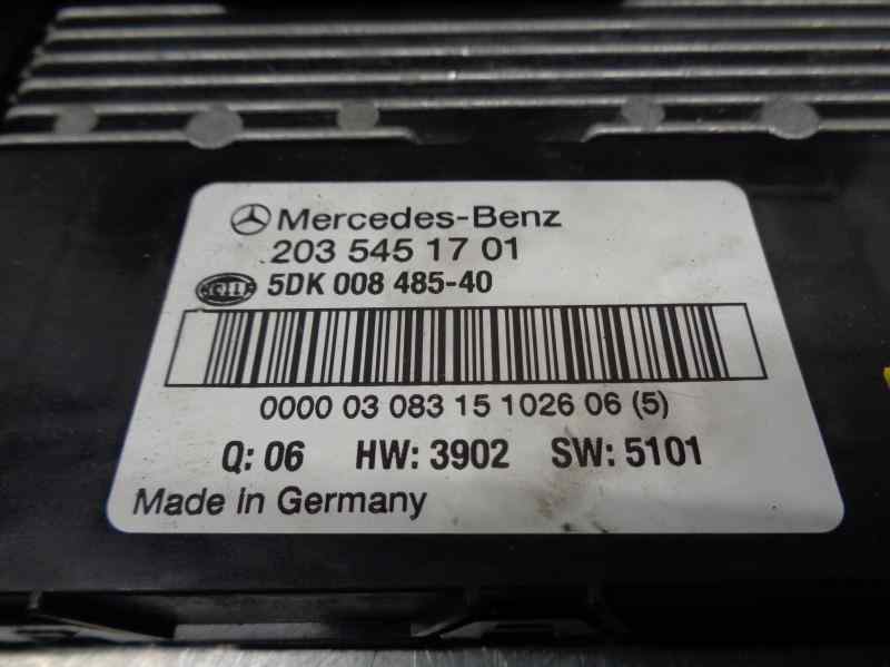 Fuse box MERCEDES-BENZ C-CLASS (W203) C 220 CDI (203.006) 2035451701 ...