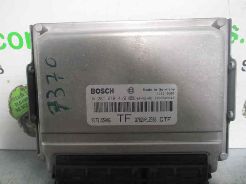 Engine control unit (ECU) HONDA CIVIC VII Hatchback (EU, EP, EV) 1.7 ...