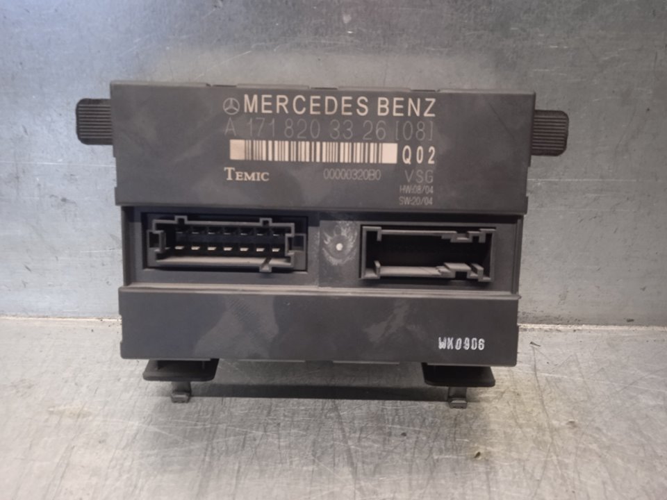 Electronic module MERCEDES-BENZ SLK (R171) 200 Kompressor (171.445 ...