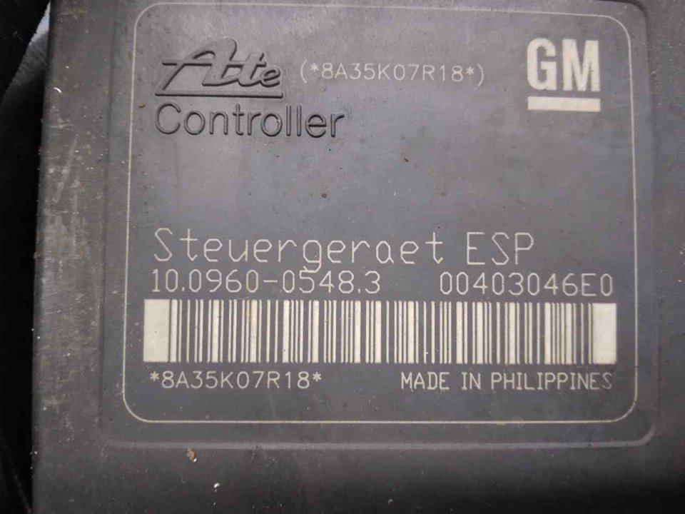 ABS pump OPEL ASTRA H GTC (A04) 10082207 | B-Parts