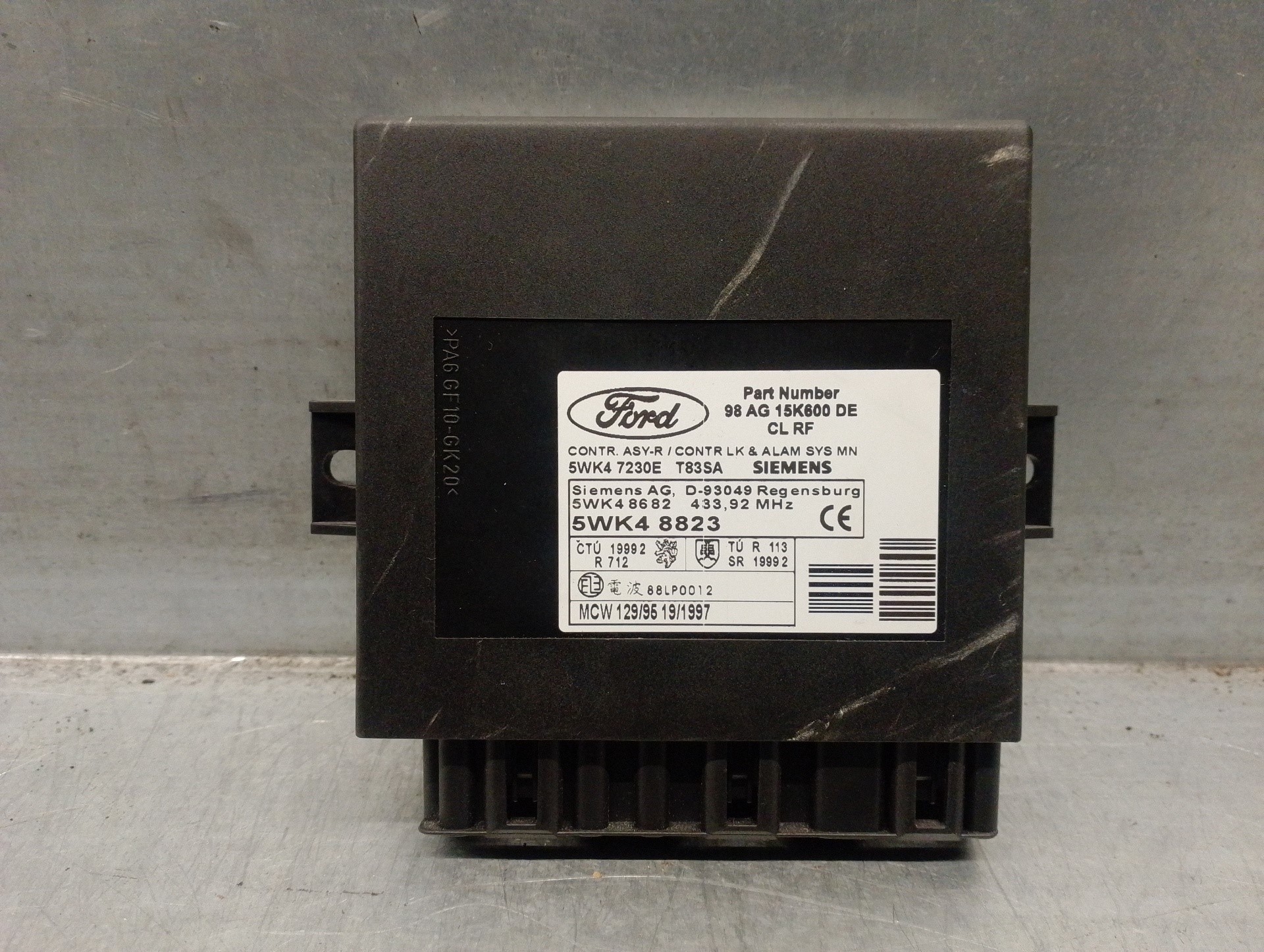 Comfort control module FORD FOCUS I (DAW, DBW) 1.6 16V 17018605 | B-Parts