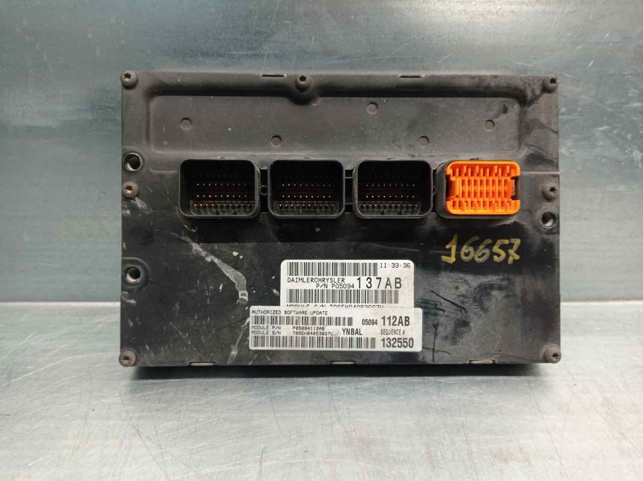 Engine control unit (ECU) CHRYSLER VOYAGER IV (RG, RS) 2.4 11756791 | B ...