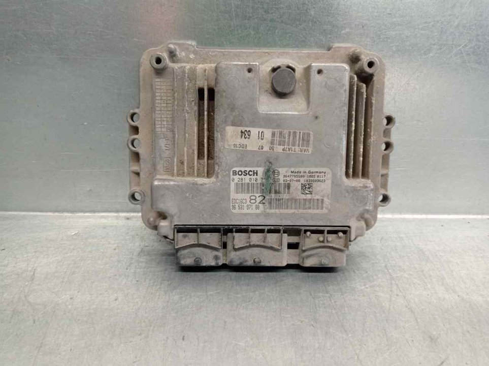 Engine control unit (ECU) PEUGEOT 206 Hatchback (2A/C) 1.4 HDi eco 70 ...