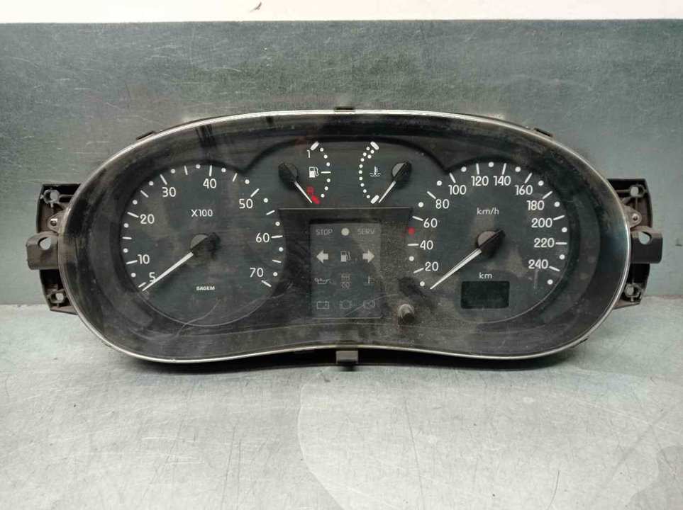 Instrument cluster RENAULT CLIO II (BB_, CB_) 1.9 D (B/CB0E) 10773071 ...