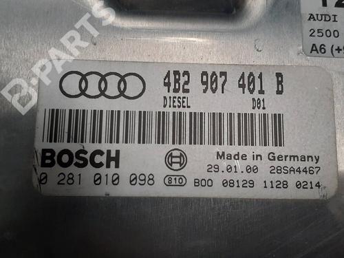 Engine control unit (ECU) AUDI A6 C5 (4B2) 2.5 TDI quattro 2251709 | B ...