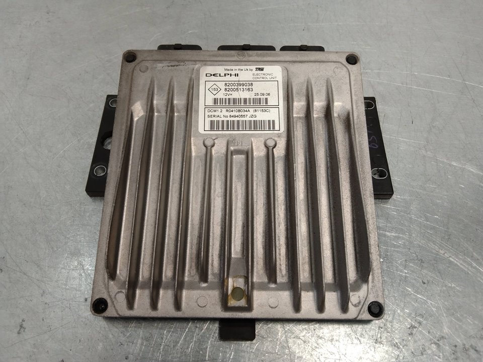 Engine control unit (ECU) RENAULT MEGANE II (BM0/1_, CM0/1_) 2902109 ...