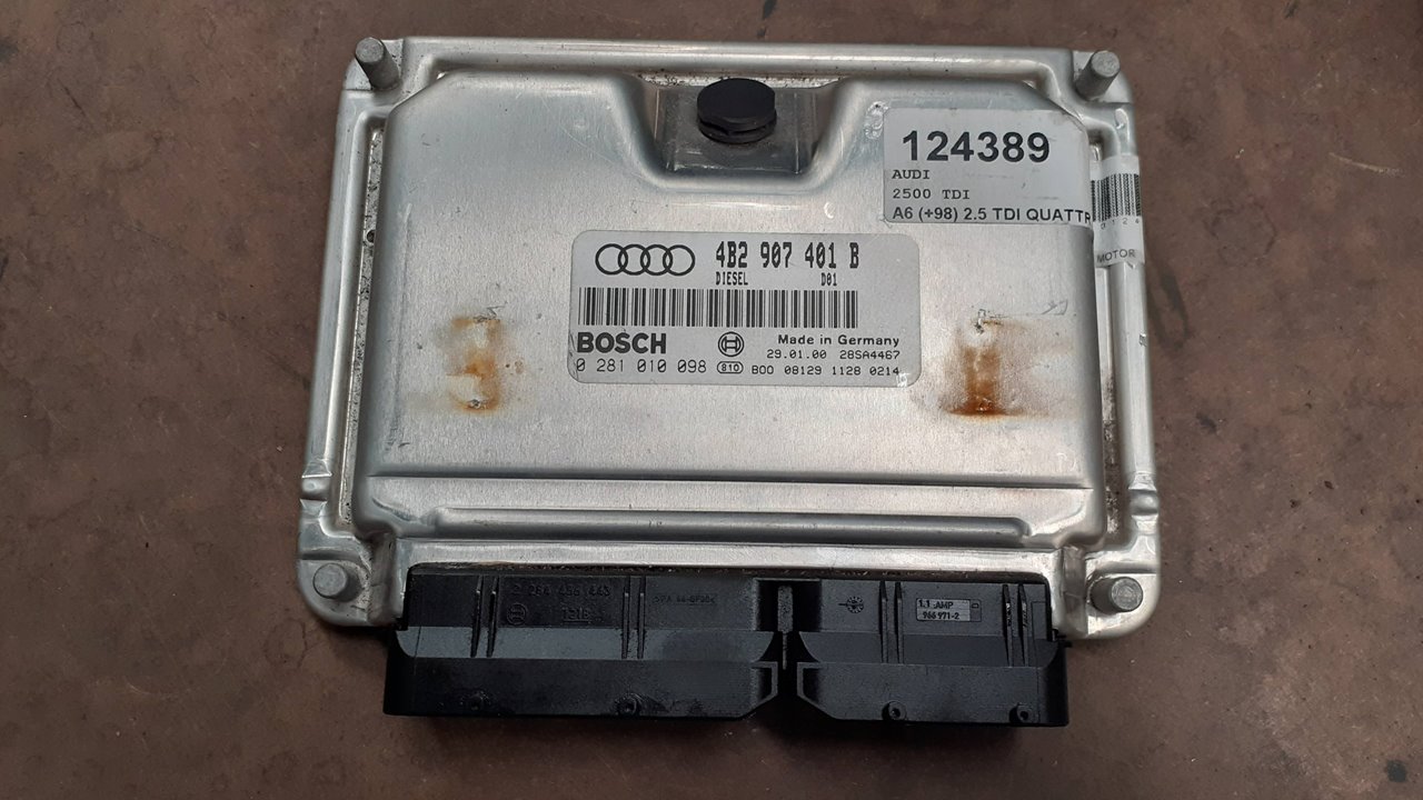 Engine control unit (ECU) AUDI A6 C5 (4B2) 2.5 TDI quattro 2251709 | B ...